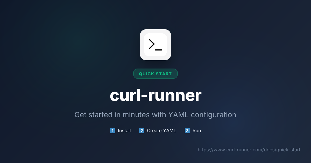 Quick Start | curl-runner Documentation